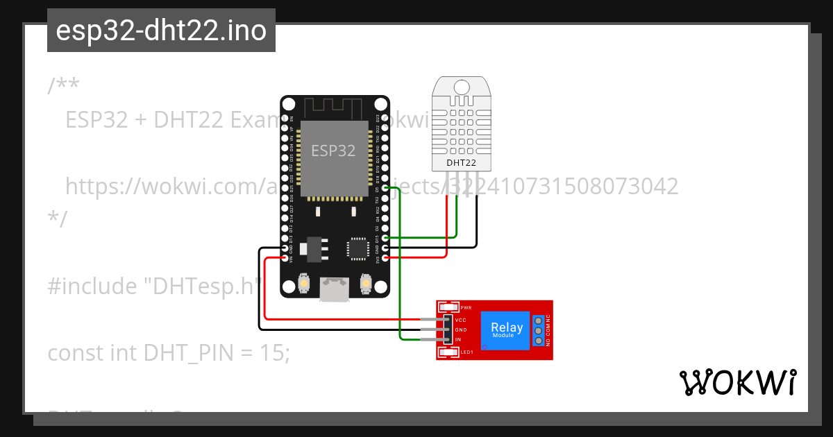 esp32-dht22.ino Copy Copy - Wokwi ESP32, STM32, Arduino Simulator