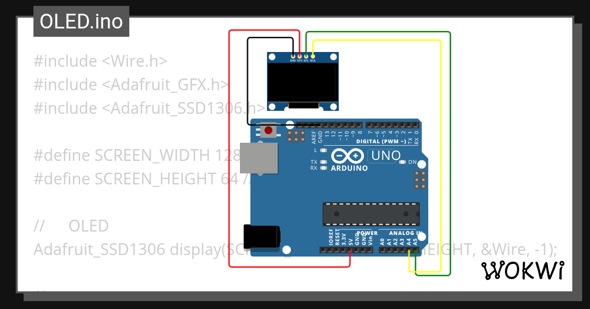 OLED.ino Copy - Wokwi ESP32, STM32, Arduino Simulator