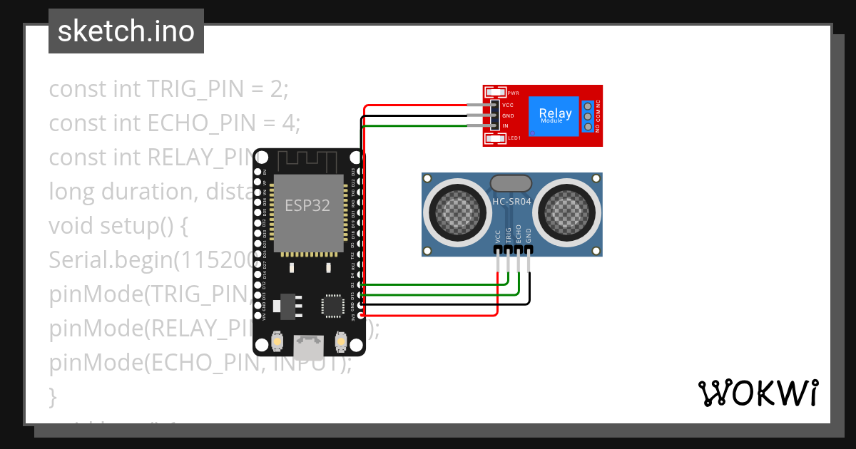 Relay Wokwi Esp32 Stm32 Arduino Simulator