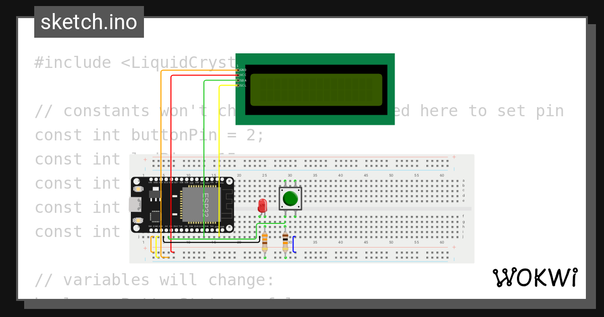 Embedded System 5 Esp32 With Output Display Wokwi Esp32 Stm32 7341