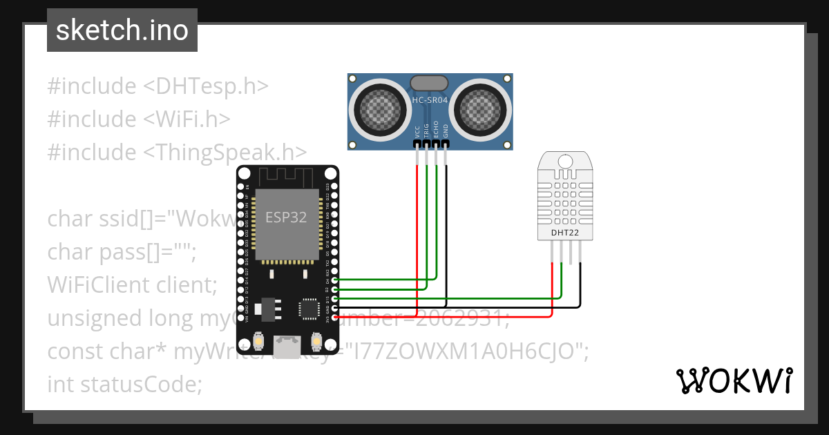PROJECT 4 - Wokwi ESP32, STM32, Arduino Simulator