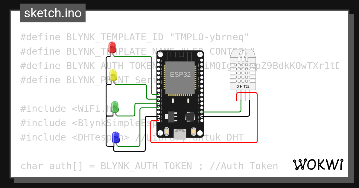 Led Control Wokwi Arduino And Esp32 Simulator 9121