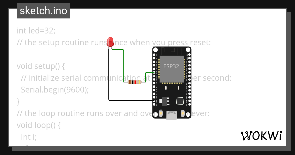 Sesi Xi Prak 1 Wokwi Esp32 Stm32 Arduino Simulator 8636