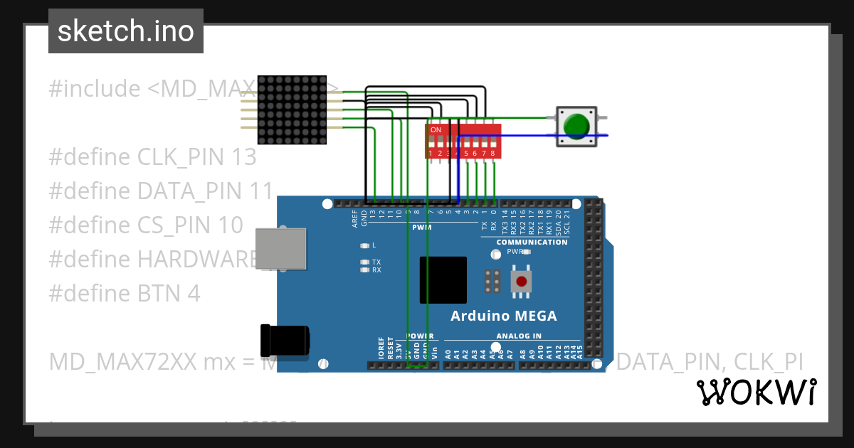 Matrix - Wokwi ESP32, STM32, Arduino Simulator