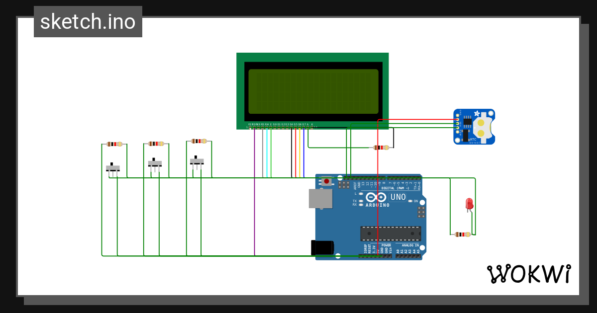 Pompe Wokwi Esp32 Stm32 Arduino Simulator 