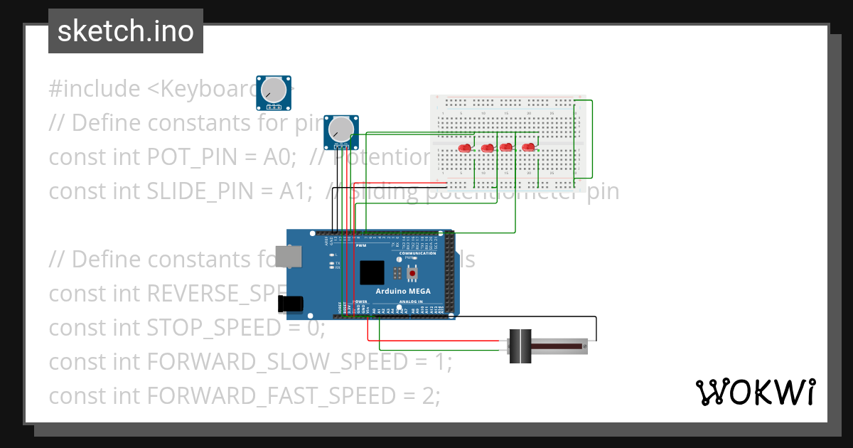 Control Panel Code - Wokwi ESP32, STM32, Arduino Simulator