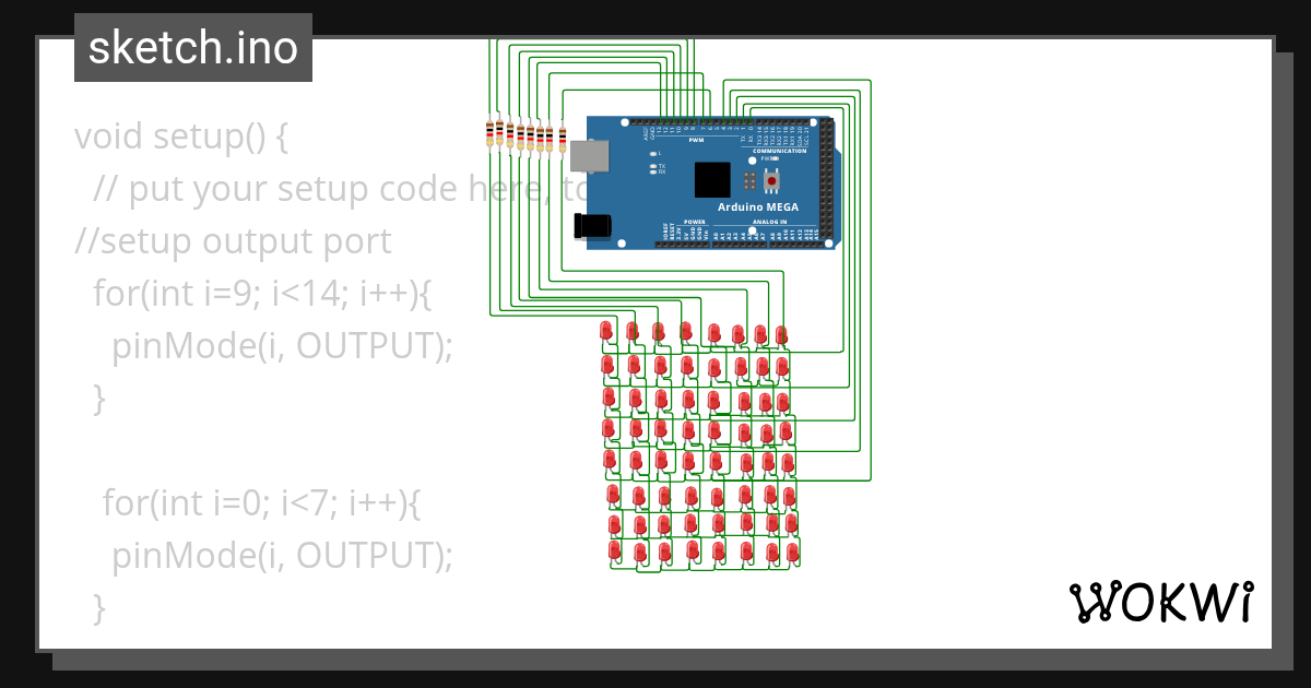Ledmatrix Credit Lab2 Try 2 Wokwi Esp32 Stm32 Arduino Simulator