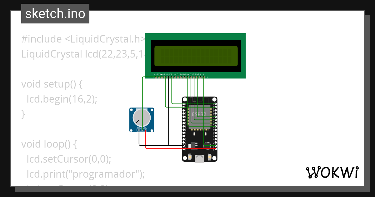 hhh - Wokwi ESP32, STM32, Arduino Simulator hhh - Wokwi ESP32, STM32, Arduino Simulator