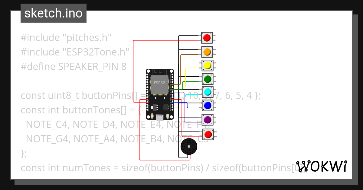 ricko - Wokwi ESP32, STM32, Arduino Simulator