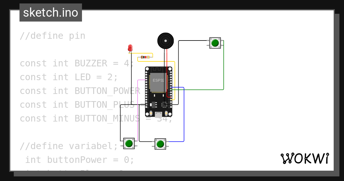 Posttest 1 Iot Wokwi Esp32 Stm32 Arduino Simulator