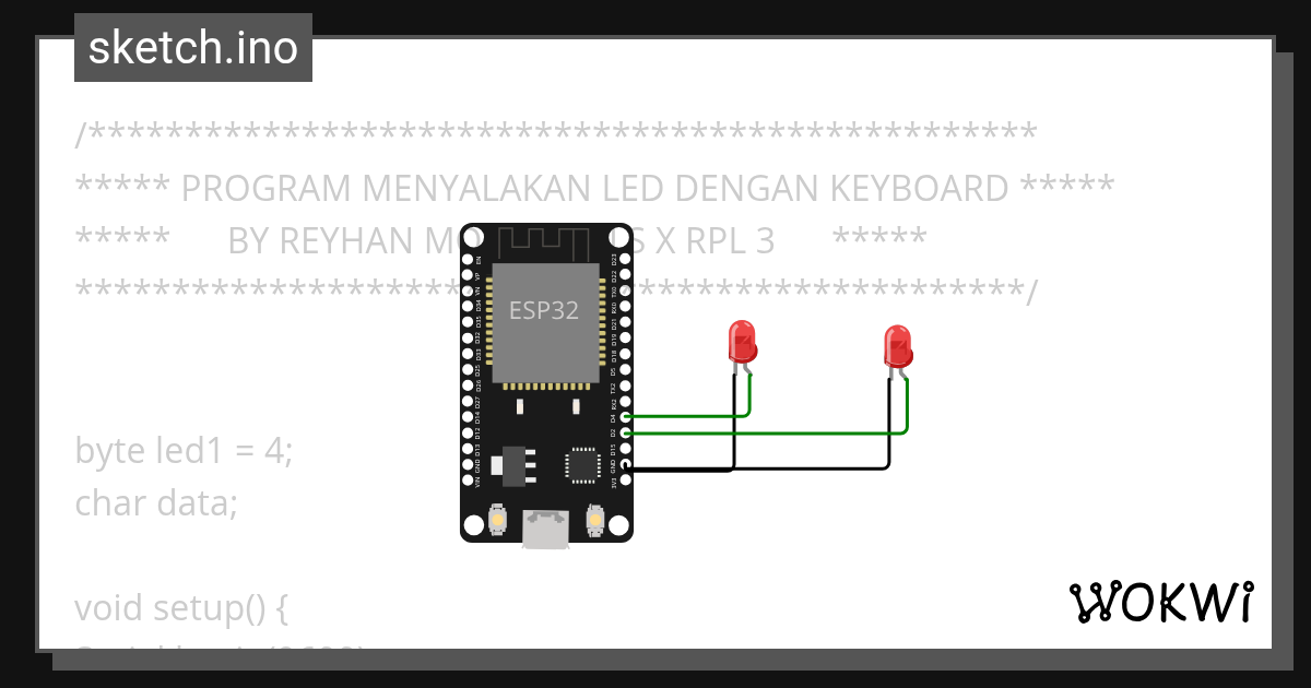 Wokwi - Online ESP32, STM32, Arduino Simulator