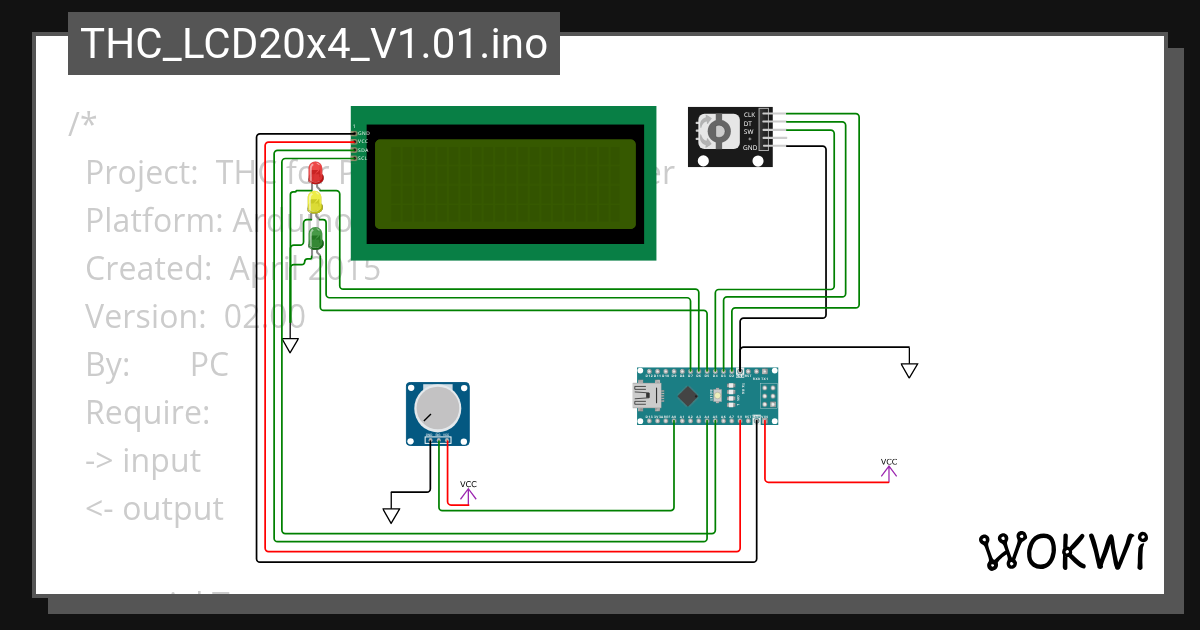 Thc Lcd20x4 On Off Wokwi Esp32 Stm32 Arduino Simulator