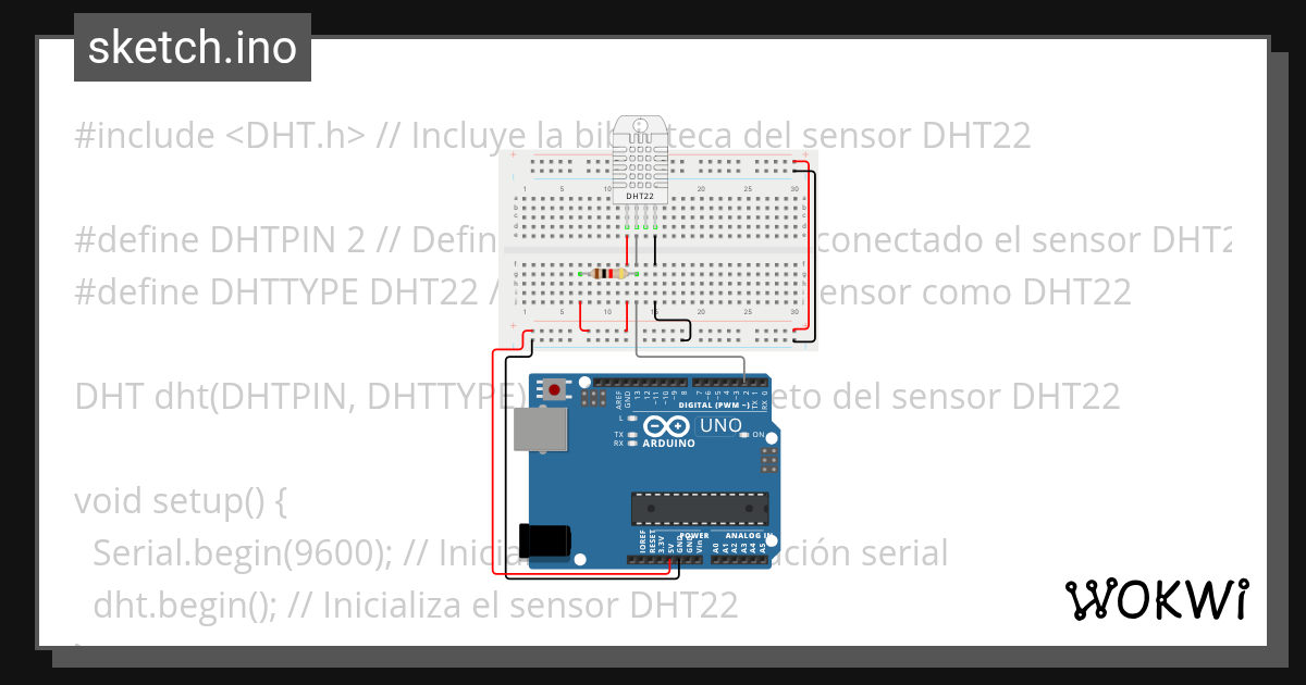 01/DHT22 - Wokwi ESP32, STM32, Arduino Simulator