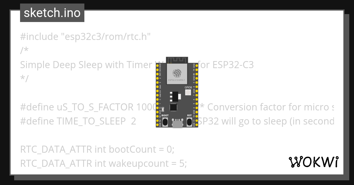 Test Deepsleep Wokwi Esp32 Stm32 Arduino Simulator 0378
