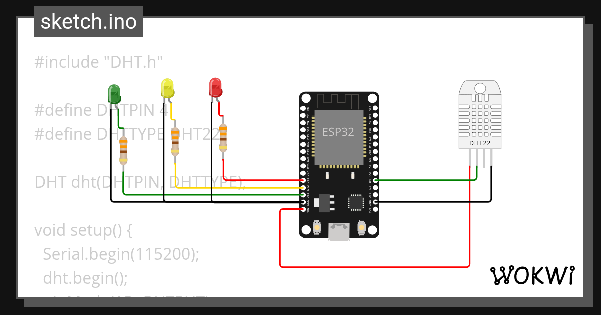 Latihan 2 Wokwi Esp32 Stm32 Arduino Simulator 2024