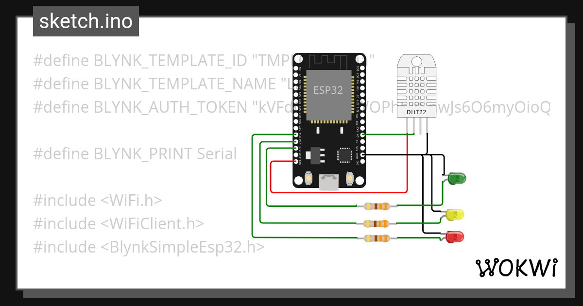 Latihan 3.2 - Wokwi ESP32, STM32, Arduino Simulator