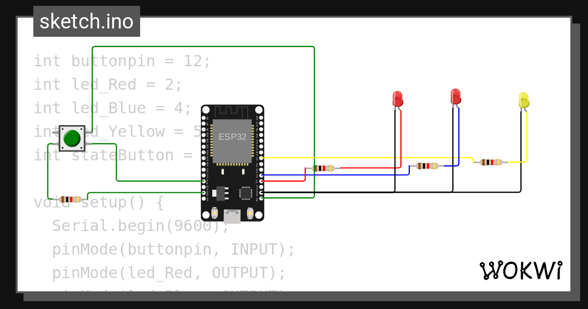 นันทวุฒิ Wokwi Arduino And Esp32 Simulator 5053