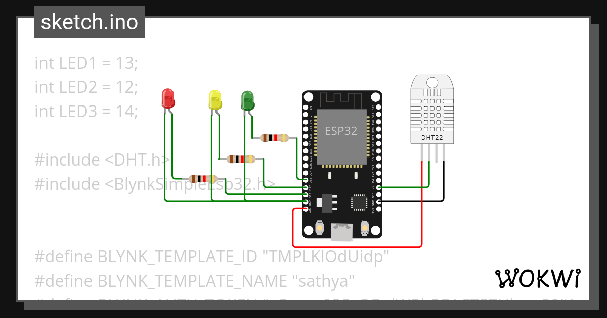 Tugas Suhu Dan Kelembaban Wokwi Esp32 Stm32 Arduino Simulator 7913