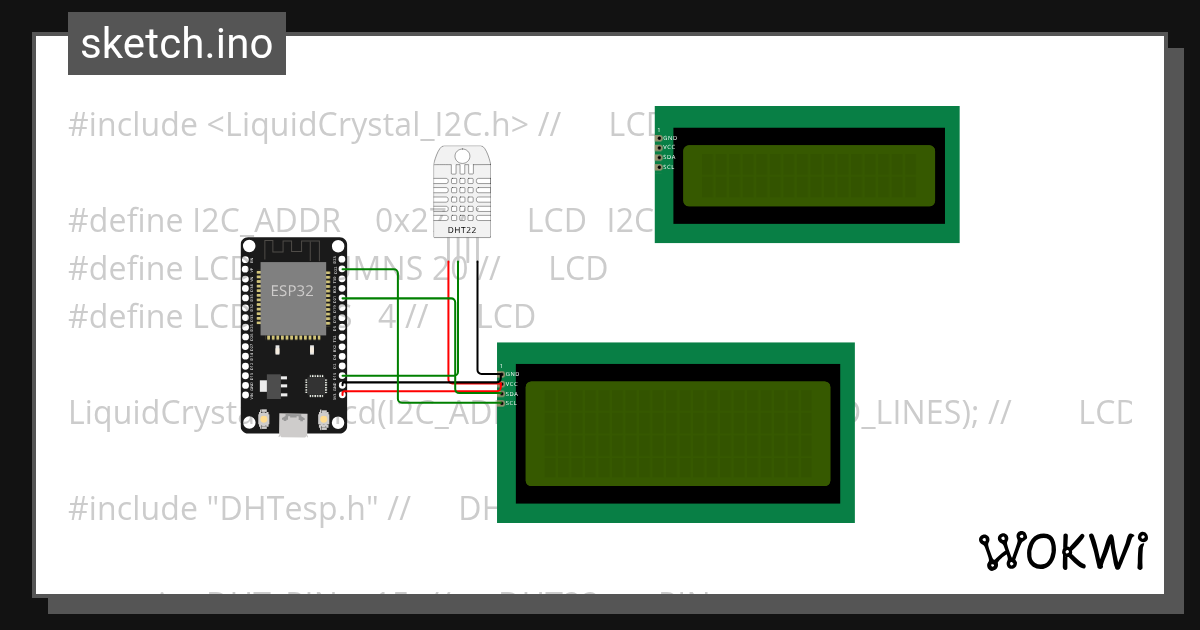 濕度 Wokwi Esp32 Stm32 Arduino Simulator