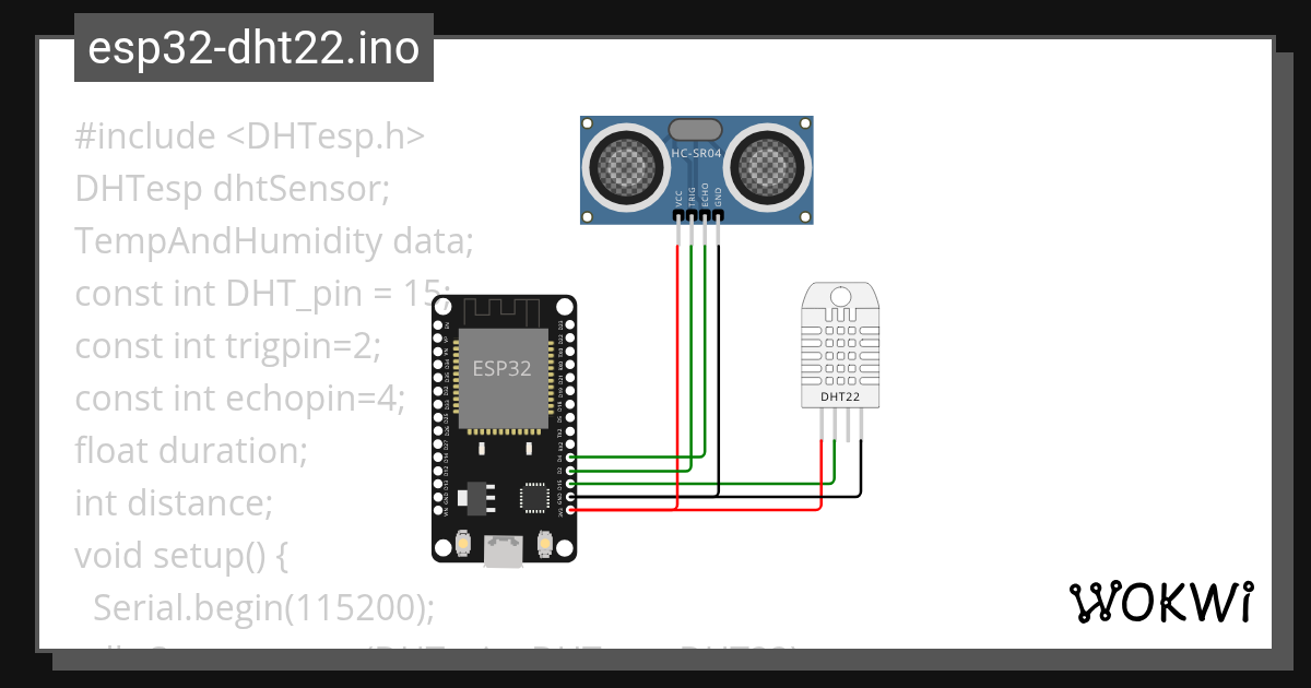 temperature sensor - Wokwi ESP32, STM32, Arduino Simulator