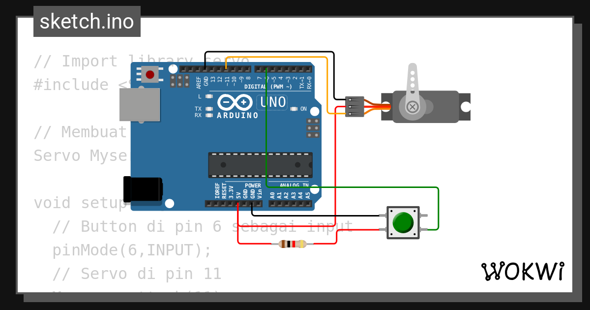 Servo Wokwi Esp32 Stm32 Arduino Simulator 8270