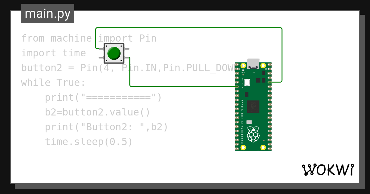 Pull Up With Out R Wokwi Esp32 Stm32 Arduino Simulator