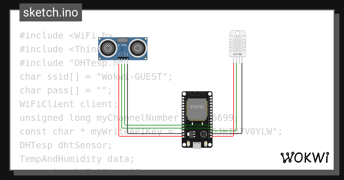 Thingspeak Wokwi Esp32 Stm32 Arduino Simulator 6435