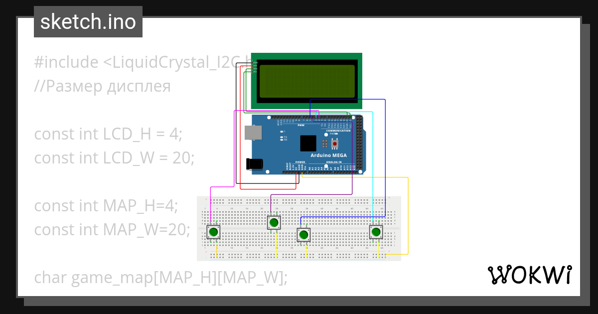 Game Kira - Wokwi ESP32, STM32, Arduino Simulator