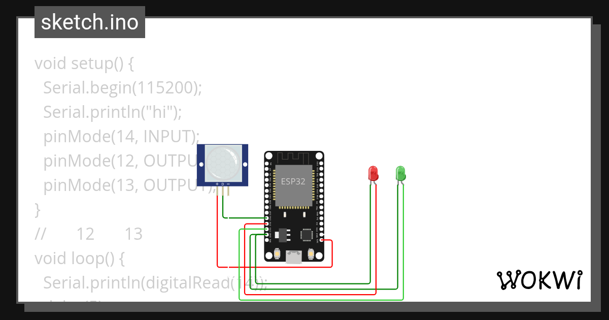 0315 紅外線 Wokwi Esp32 Stm32 Arduino Simulator 2497