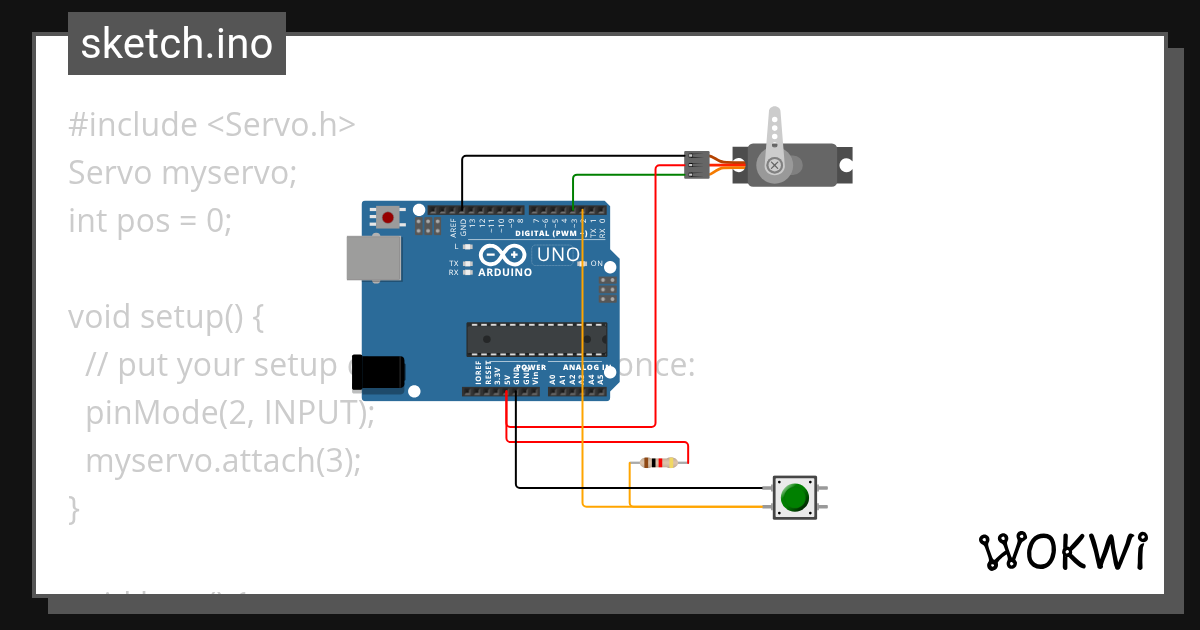 Palang Pintu - Wokwi ESP32, STM32, Arduino Simulator Palang Pintu - Wokwi ESP32, STM32, Arduino Simulator