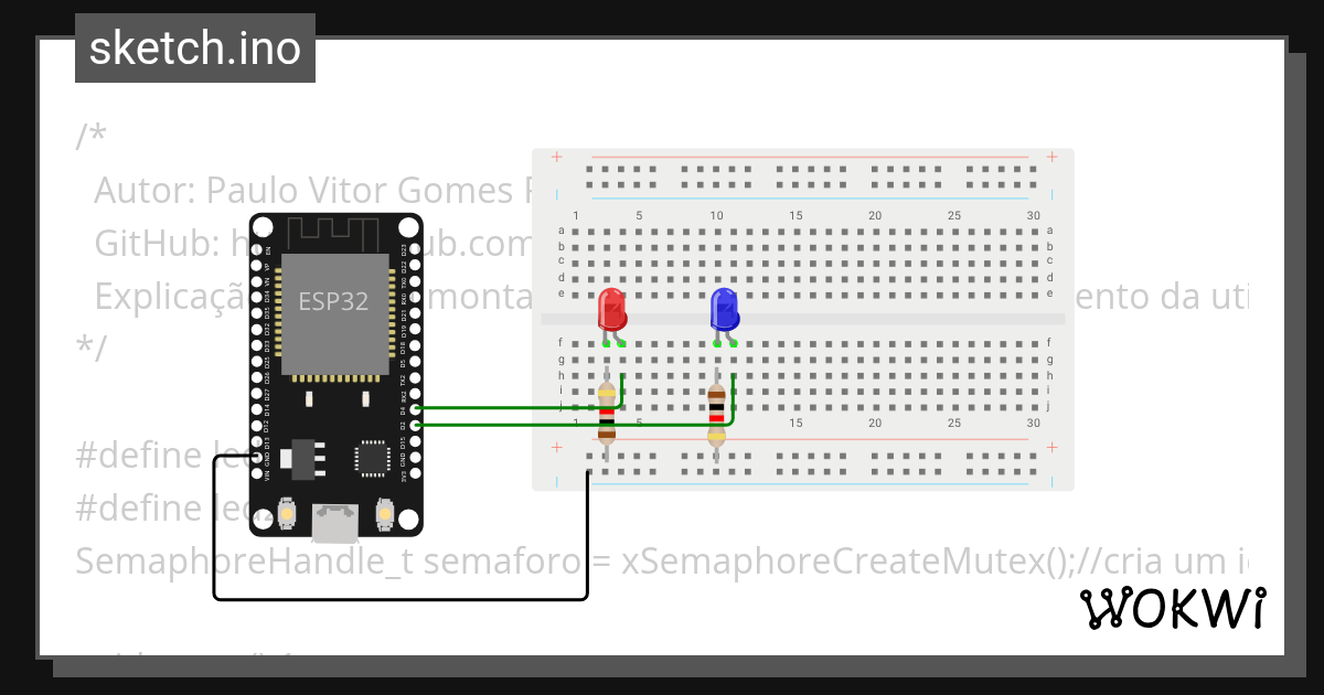 Wokwi - Online ESP32, STM32, Arduino Simulator