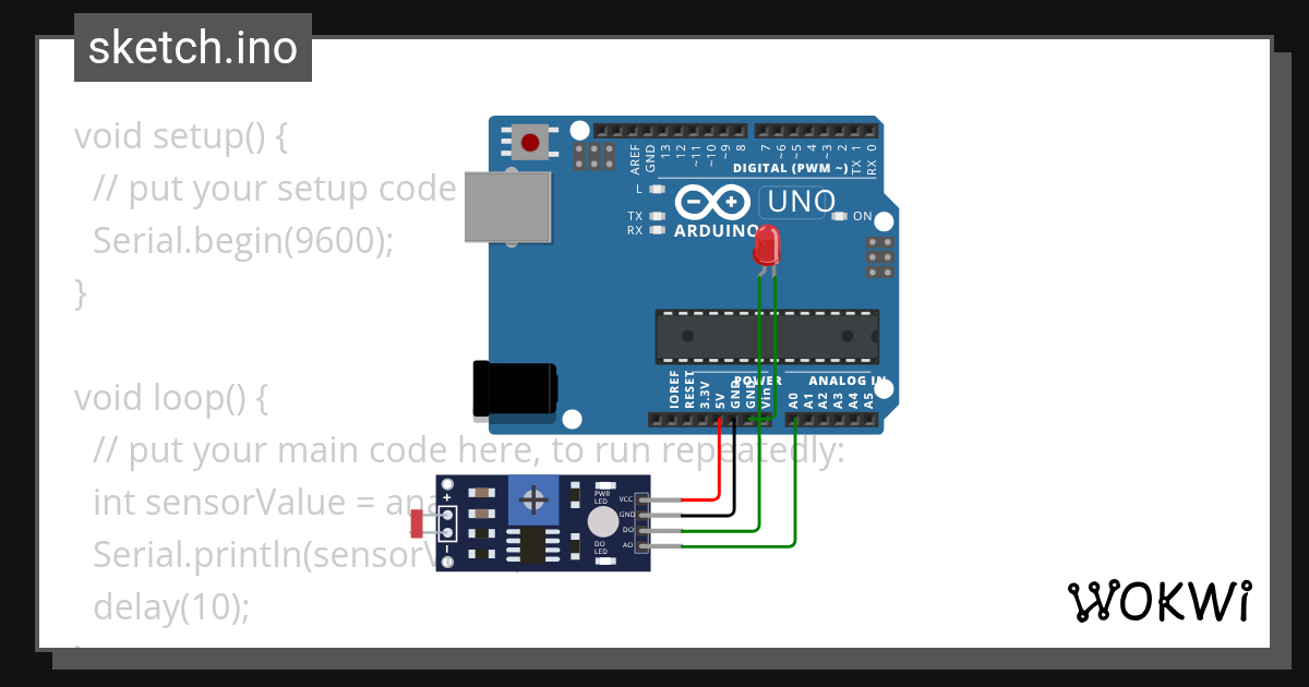lab1 - Wokwi ESP32, STM32, Arduino Simulator