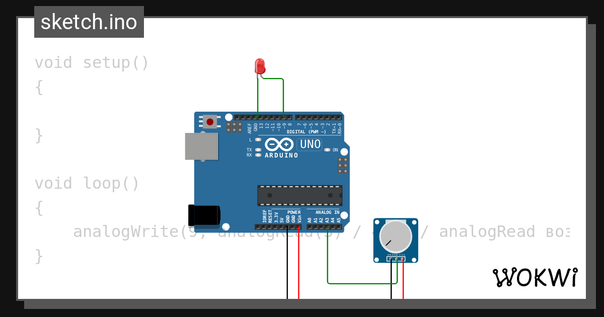 analogWrite - Wokwi ESP32, STM32, Arduino Simulator analogWrite - Wokwi ESP32, STM32, Arduino Simulator