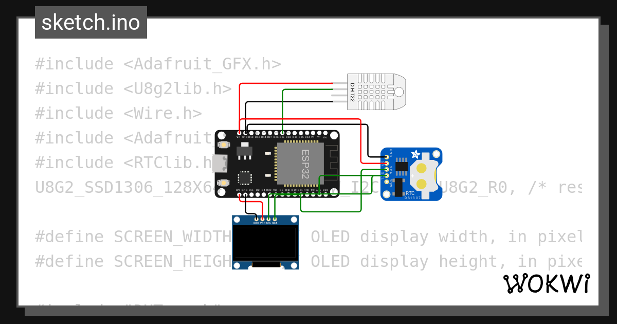 Задача 2 Wokwi Esp32 Stm32 Arduino Simulator