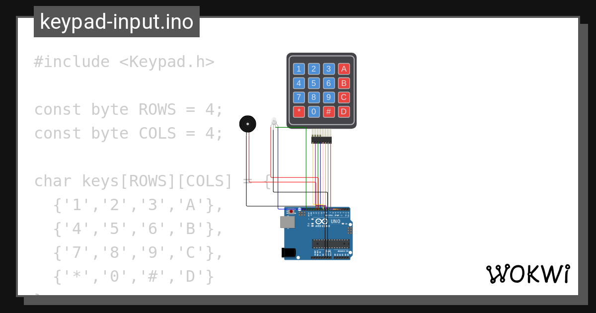 Keypad O Copy Copy Copy Copy Copy Wokwi Arduino And Esp32 Simulator
