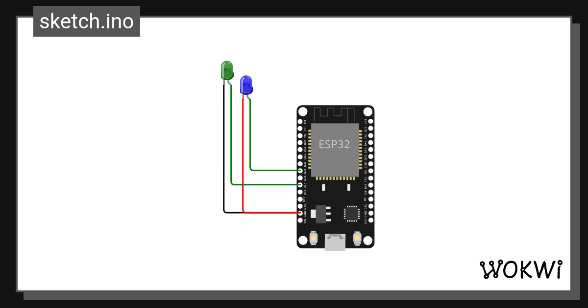 project1.c - Wokwi ESP32, STM32, Arduino Simulator