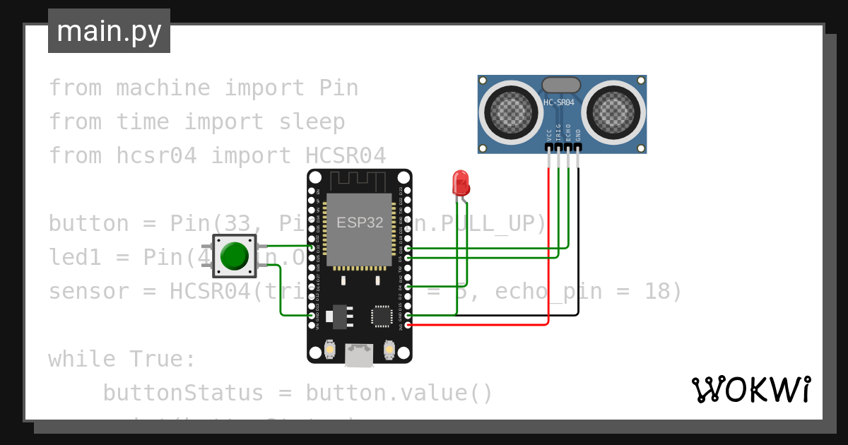 đèn Nút Cảm Biến Wokwi Esp32 Stm32 Arduino Simulator 7292
