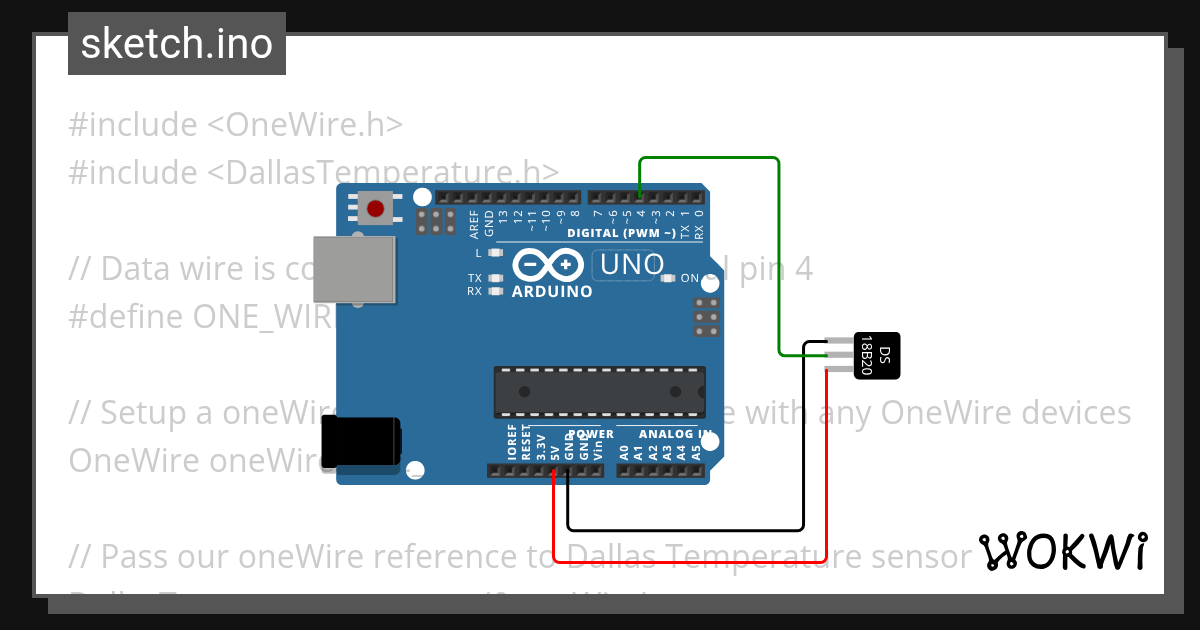 Temperature Wokwi Esp32 Stm32 Arduino Simulator