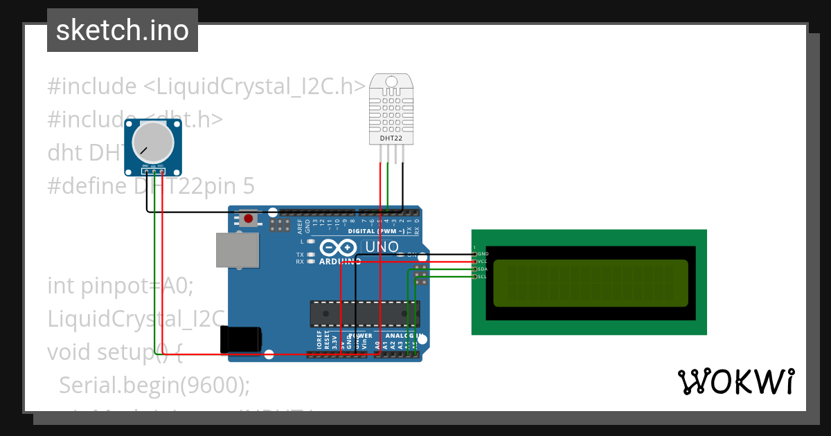 16/03/2023(DHT22) - Wokwi ESP32, STM32, Arduino Simulator 16/03/2023(DHT22) - Wokwi ESP32, STM32, Arduino Simulator