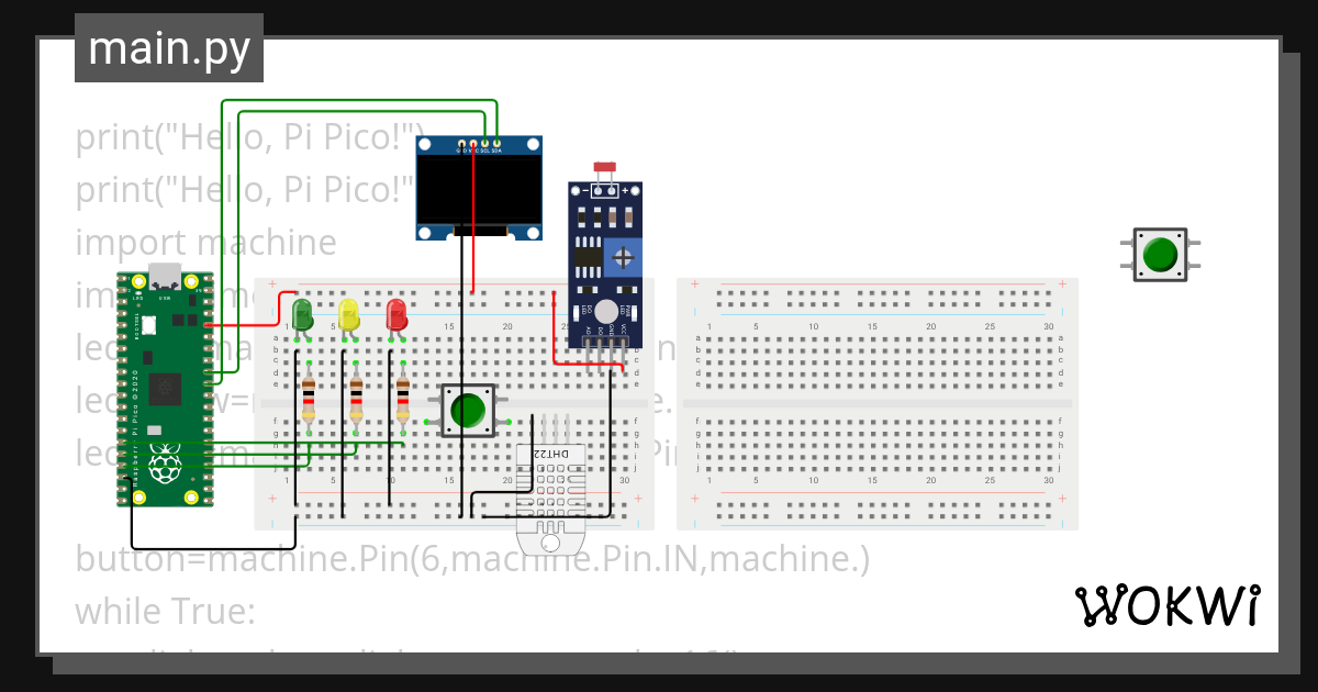 Buttons Wokwi Esp32 Stm32 Arduino Simulator