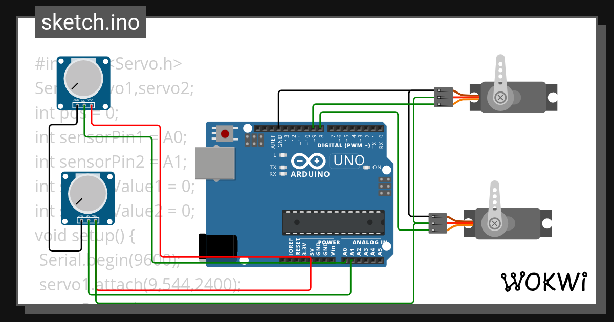 ใบงานที่9 ข้อ2 Wokwi Esp32 Stm32 Arduino Simulator 2216