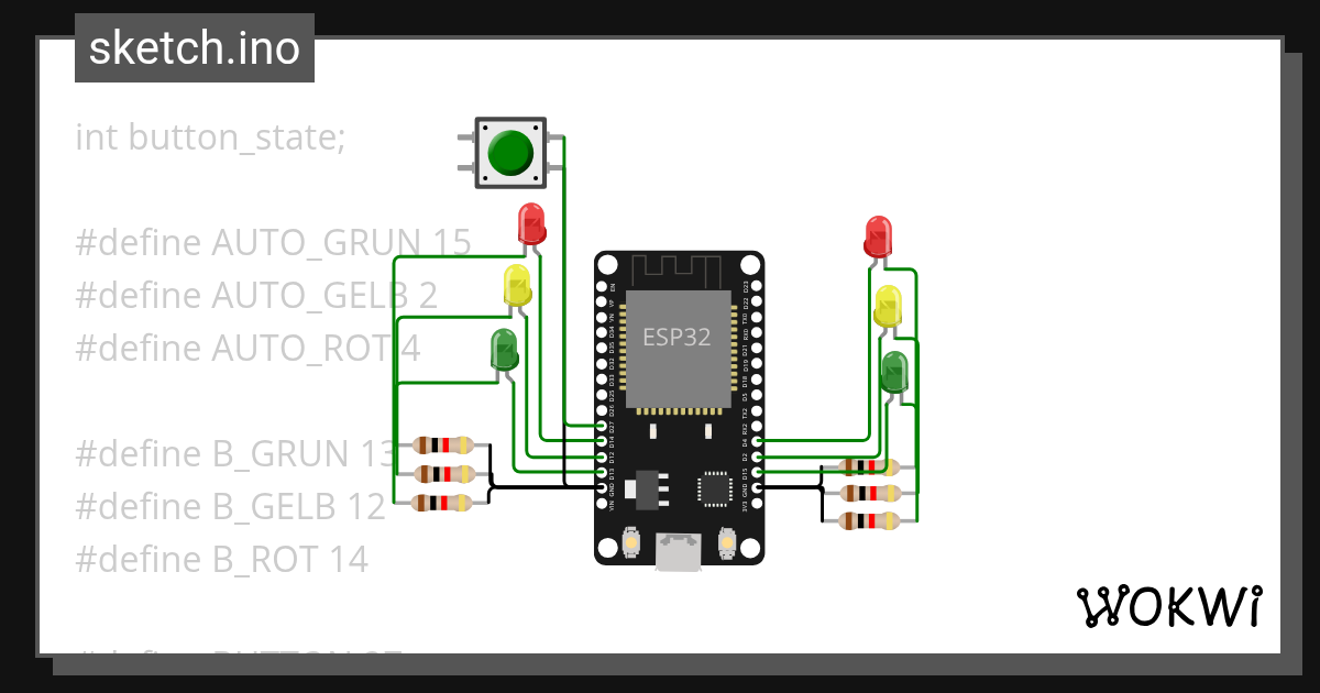 ampel_nw - Wokwi ESP32, STM32, Arduino Simulator