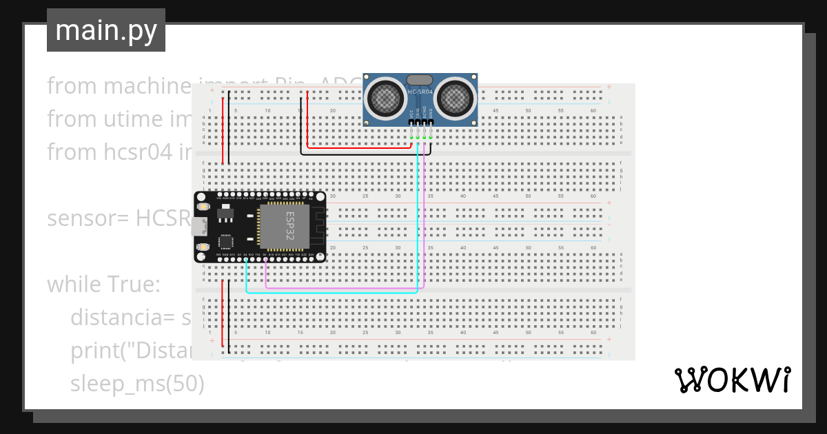 Hcsr04 Wokwi Esp32 Stm32 Arduino Simulator 1648