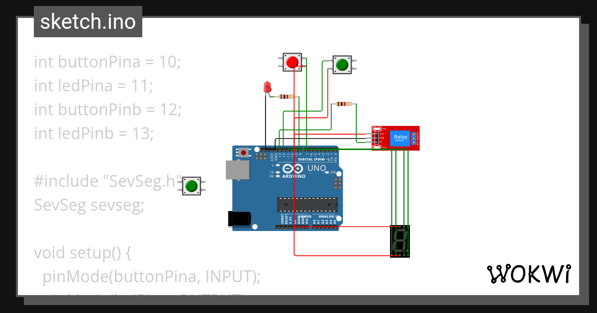 push button - Wokwi ESP32, STM32, Arduino Simulator