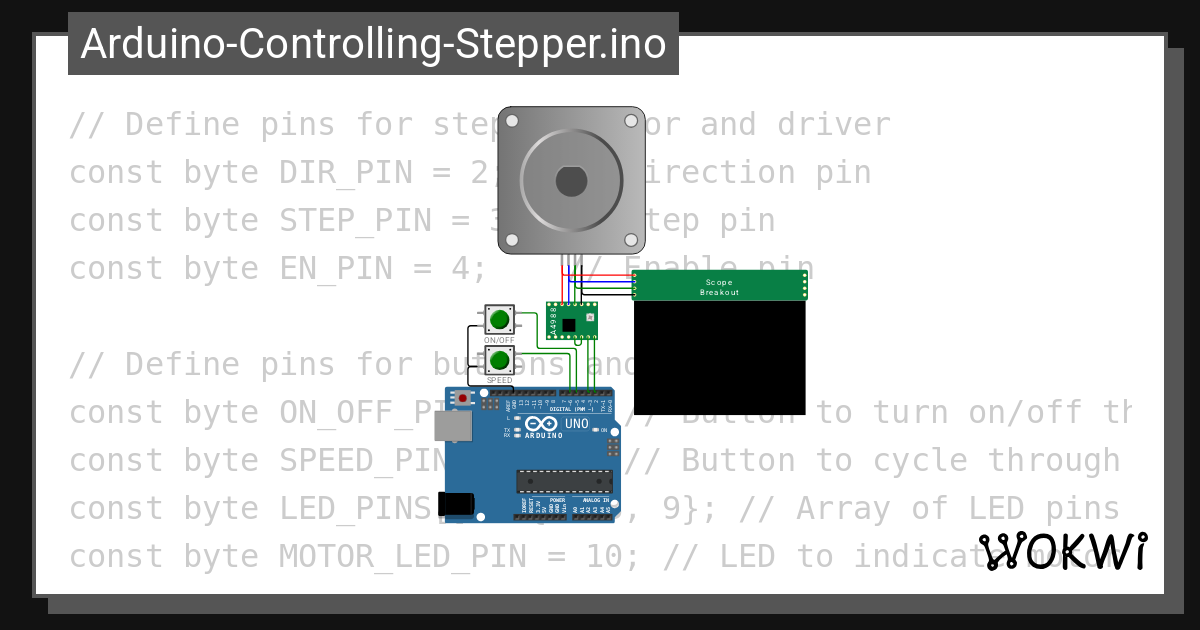 Arduino Controlling O Wokwi Arduino And Esp32 Simulator