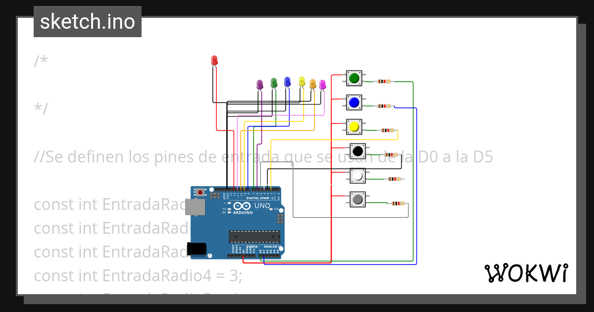 Prueba - Wokwi ESP32, STM32, Arduino Simulator