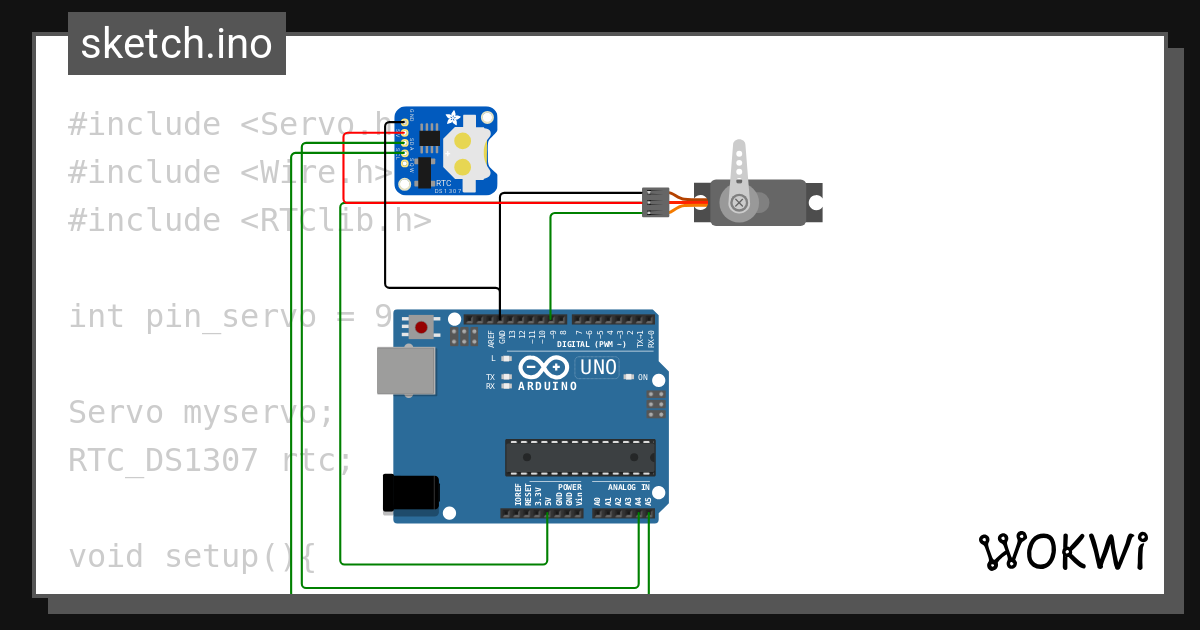 Pakan Ikan Rtc Wokwi Esp32 Stm32 Arduino Simulator