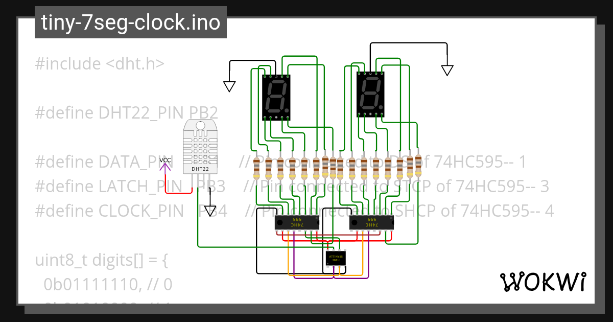 tiny-7-click-seg-.ino - Wokwi Arduino and ESP32 Simulator