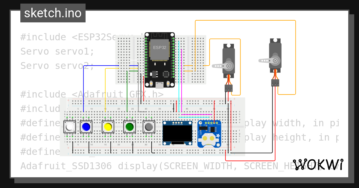 Cat Feeder Wokwi Arduino And Esp32 Simulator