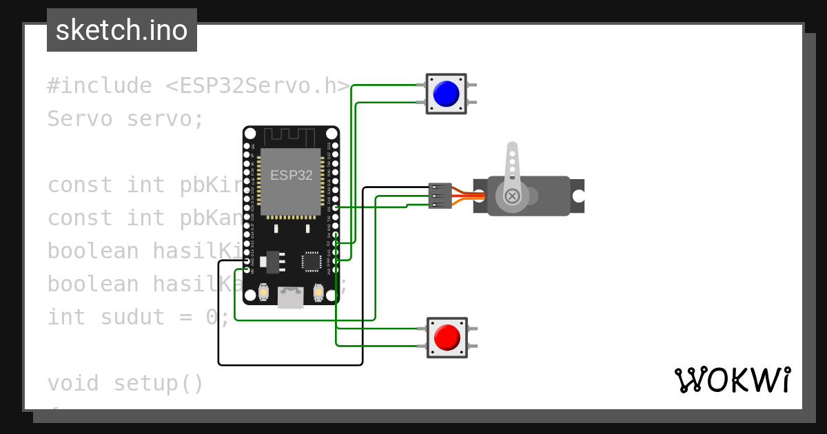 Tugas 6 Dicky Wokwi Esp32 Stm32 Arduino Simulator